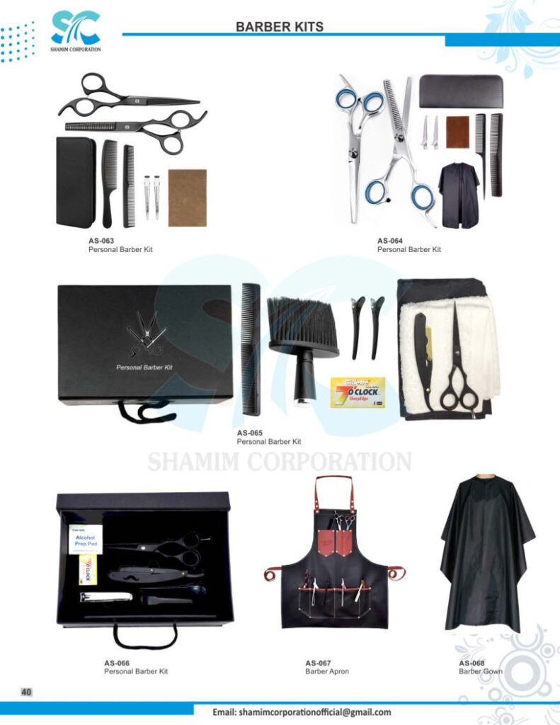 Barber Kits – Welcome to Shamim Corporation