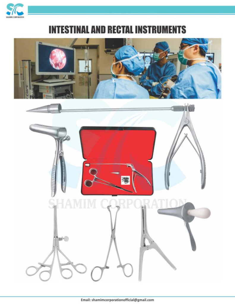 Intestinal & Rectal Instruments – Welcome to Shamim Corporation