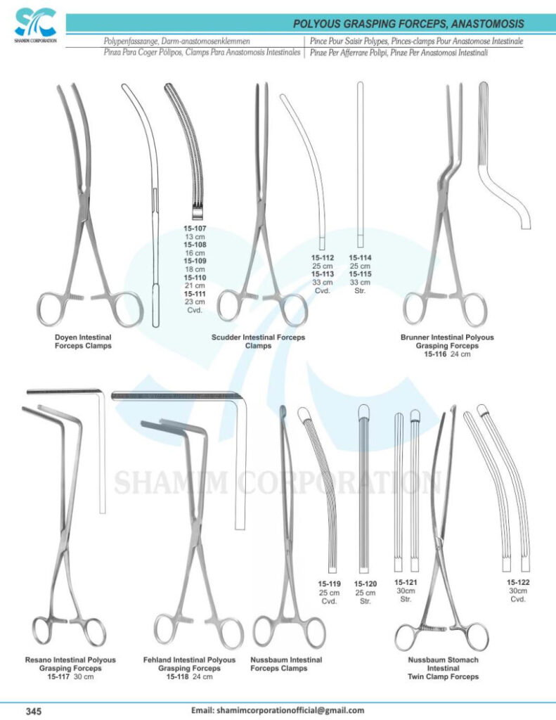 Intestinal & Rectal Instruments – Welcome to Shamim Corporation