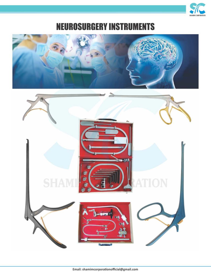 Neurosurgery Instruments – Welcome to Shamim Corporation