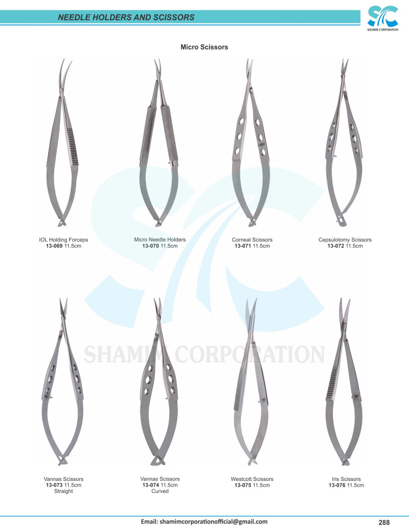 Ophthalmic Instruments – Welcome to Shamim Corporation