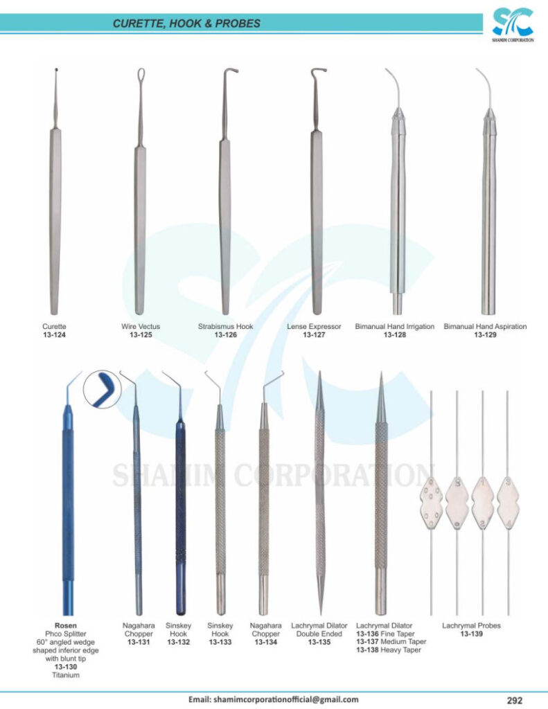 Ophthalmic Instruments – Welcome to Shamim Corporation